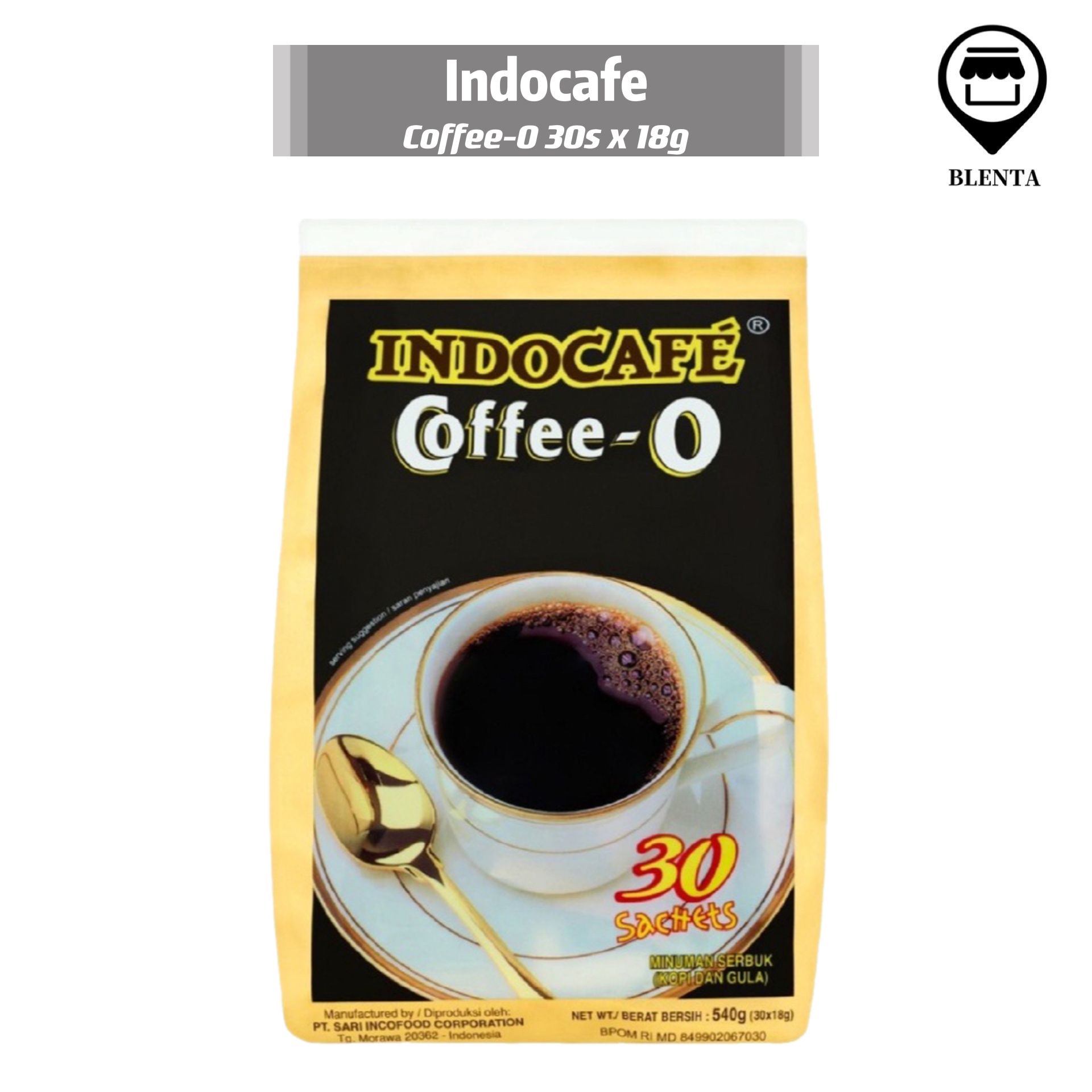 Indocafe Coffee O 30s x 18g 🔥SG READY STOCK🔥 Kopi O Kosong Nescafe ...