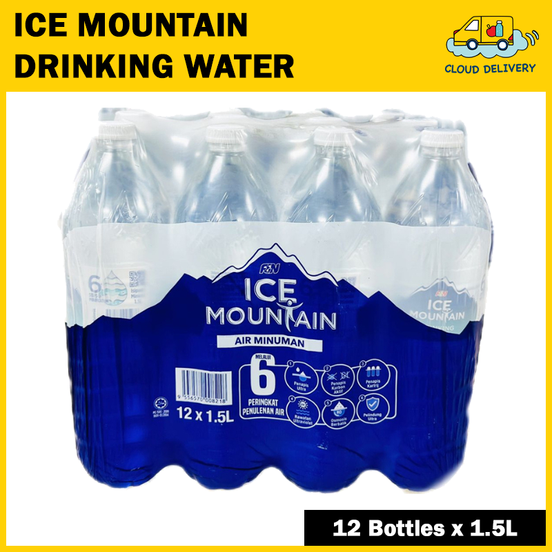 Ice Mountain Drinking Water (12 x 1.5L) | Lazada Singapore
