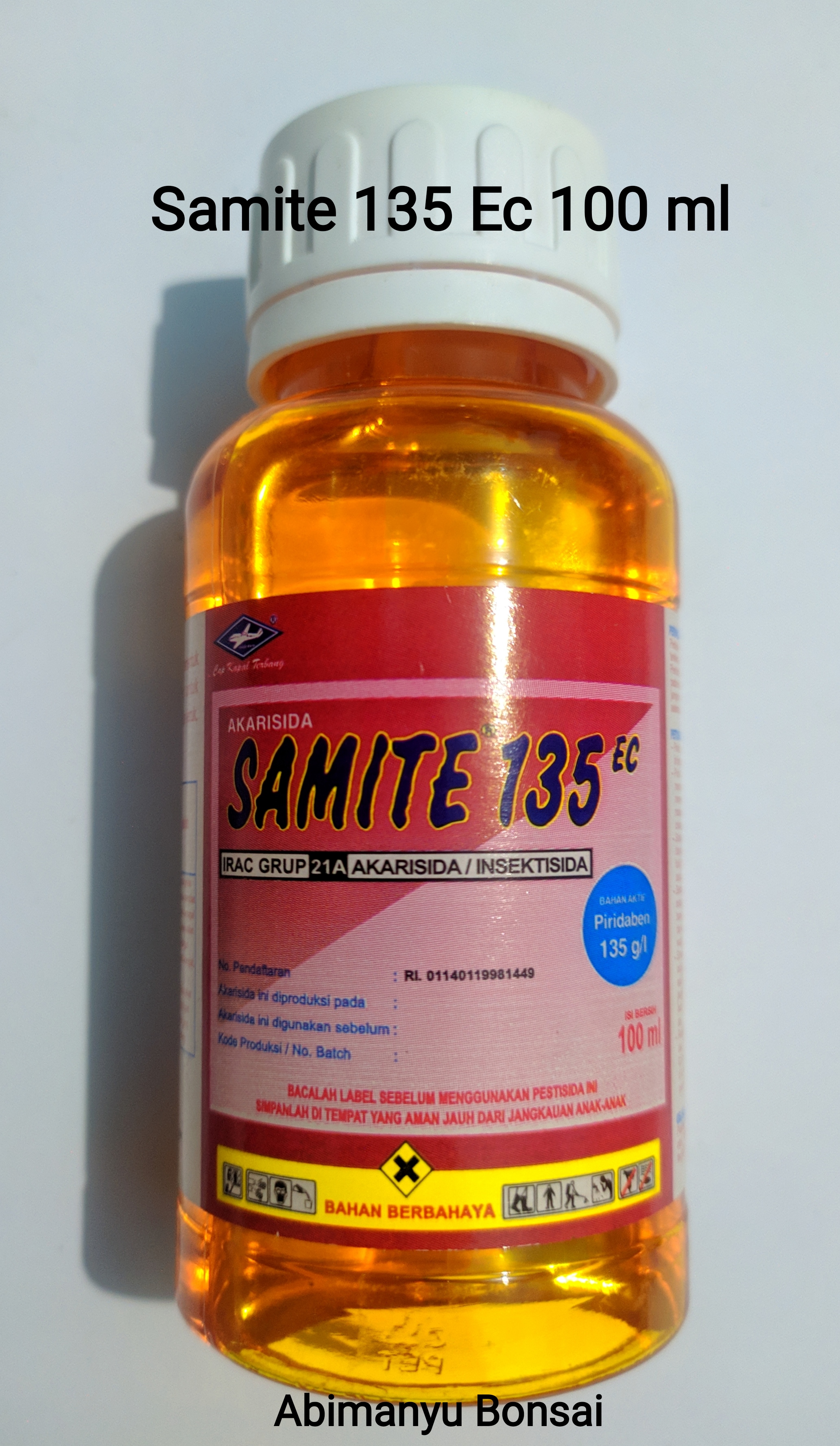 Akarisida Samite EC 100 ml Pengendali hama tungau tanaman | Lazada ...