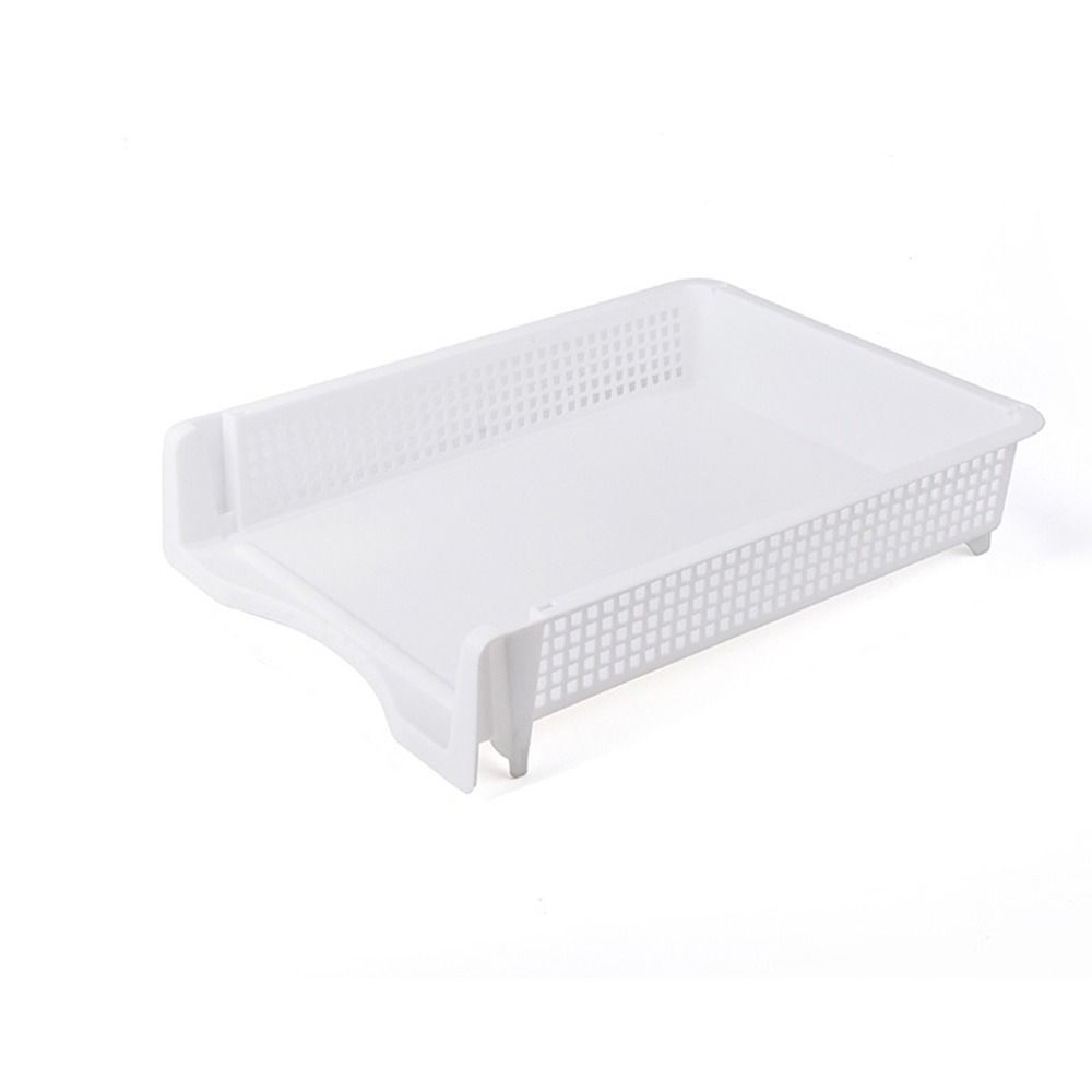 HRTHR Desktop Organizer Stackable File Rack File Organizer Papers Rack ...