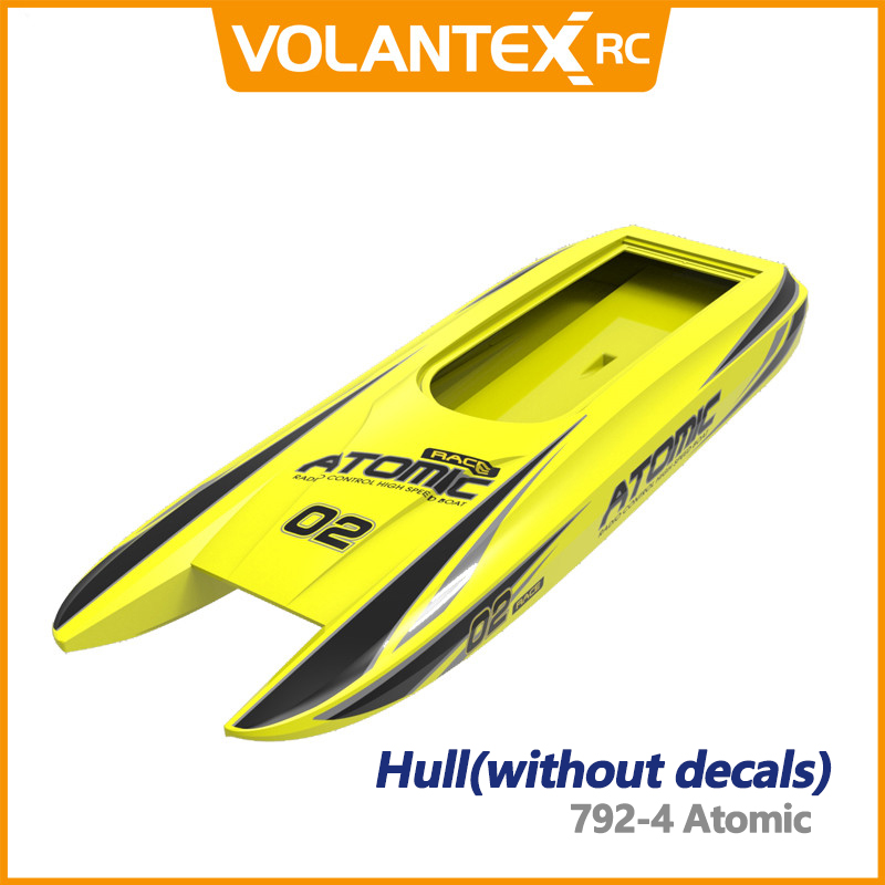 Volantex RC เรืออะไหล่เปลือกพลาสติกเรือ Body Shell ไม่มี Decals สำหรับ ...