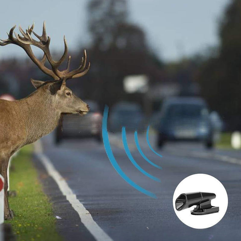 Car Expel Animal Device Upgraded Style ABS Animal Alarm Wind Ultrasound ...