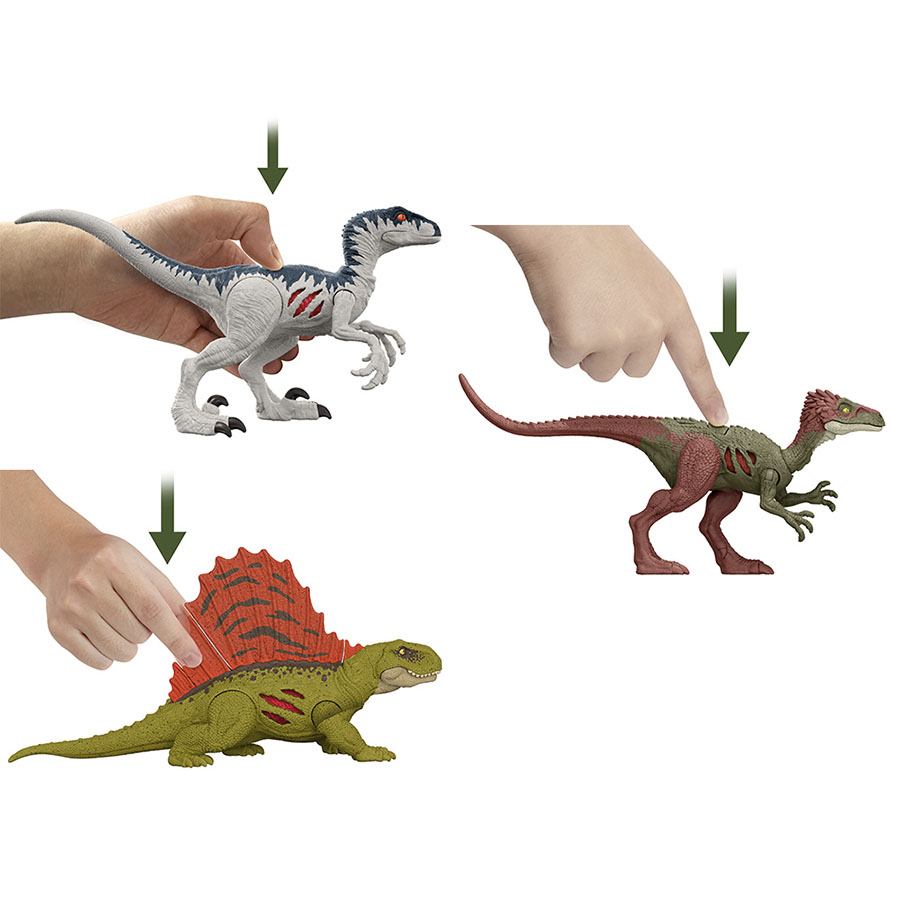 Jurassic World จูราสสิคเวิลด์ ไดโนเสาร์มีรอยแผล (คละแบบ) ของเล่นสำหรับ ...