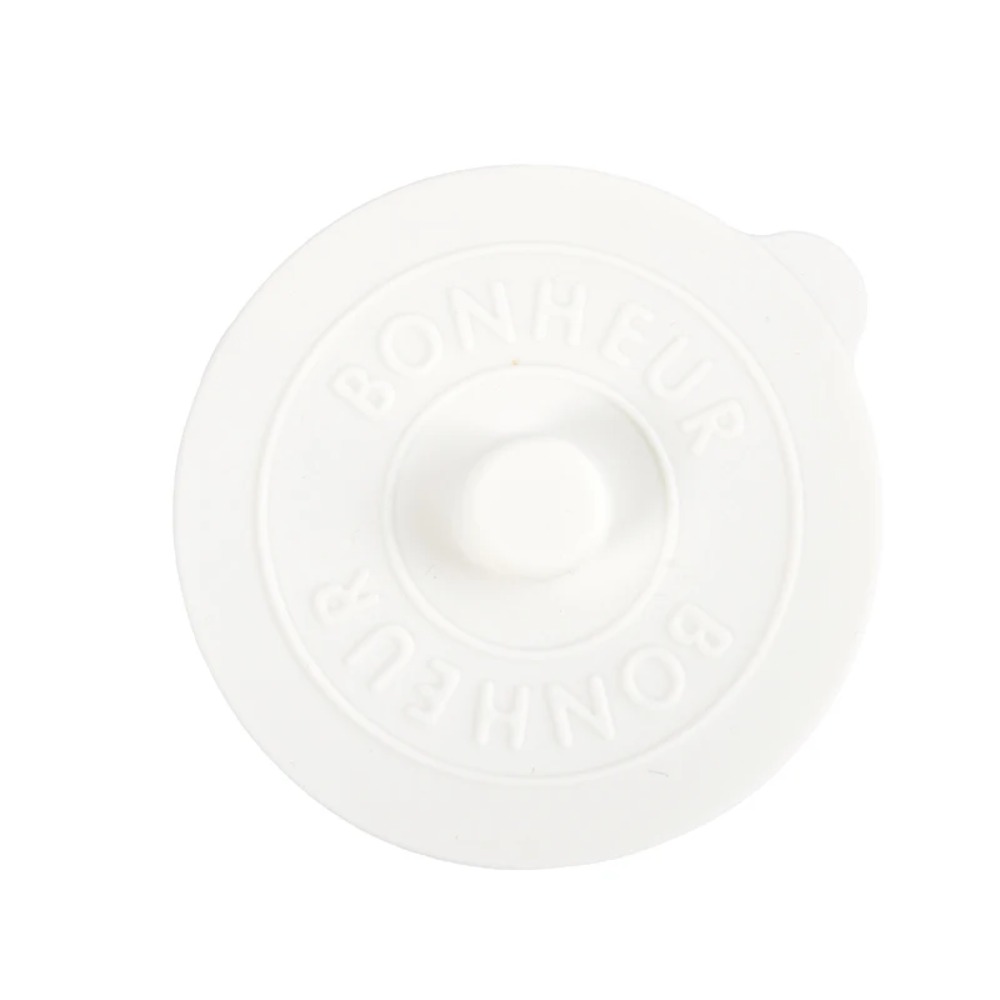 Mugs Lid With Convex Handle Silicone Glass Cup Cover Dustproof Heat ...