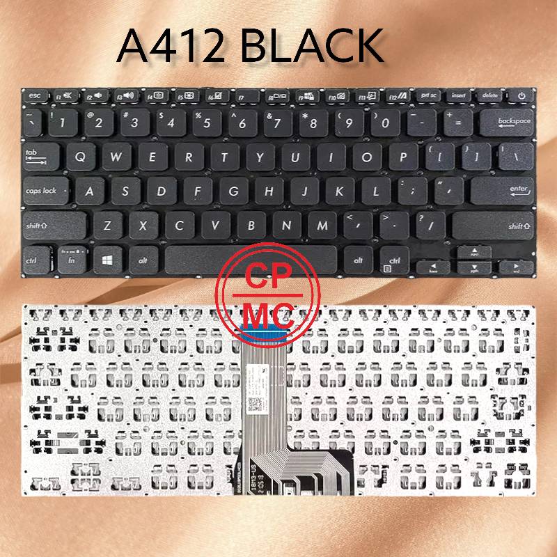 KEYBOARD ASUS VIVOBOOK 14 A412 A412D A412F A412U HITAM | Lazada Indonesia