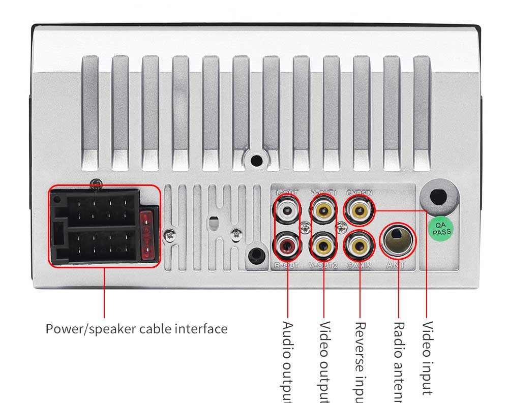 (ด้วยกล้อง) 7018B/7010B เครื่องเสียงรถยนต์ 7 นิ้ว 2 din HD รถวิทยุ ...
