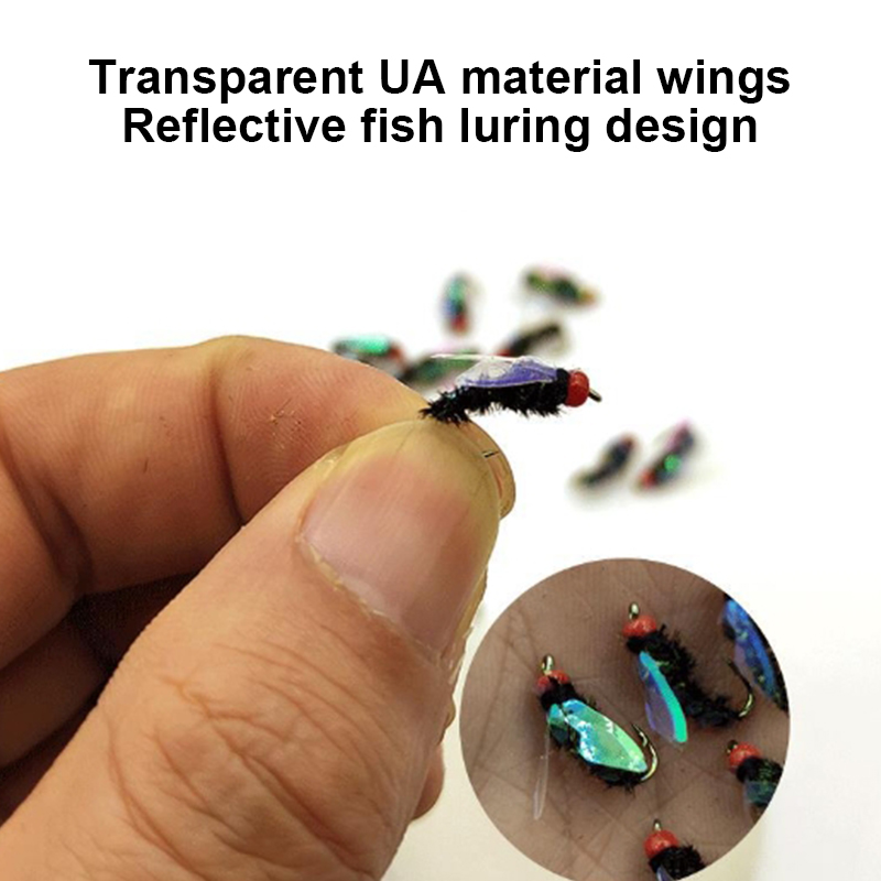 Luya Fly Bait, Fly Hook, Mung Bean Fly, Horse Mouth, White Striped ...