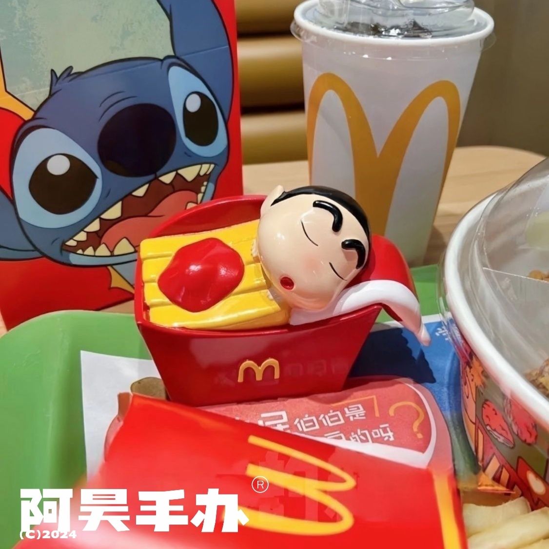 CHEF MADE Crayon Shin-chan เฟรนช์ฟรายส์ เสี่ยวซิน เล่นน้ำ ของขวัญวัน ...