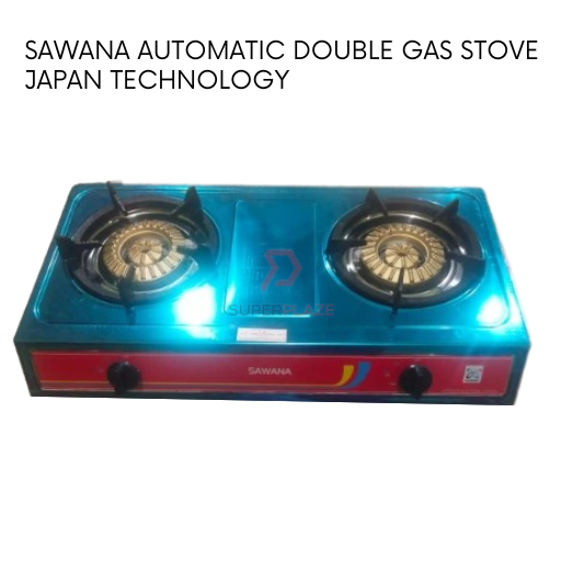 Sawana Automatic Double Gas Stove Dual Burner Stove Japan Technology ...