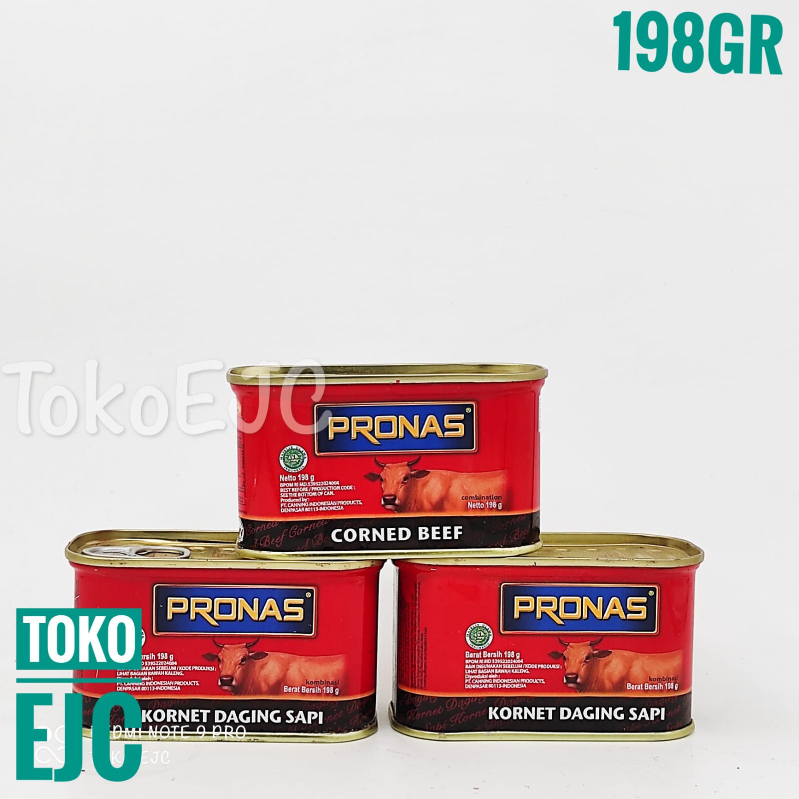 Pronas Kornet Daging Sapi Kornet Sapi Canned Meat 198gr | Lazada Indonesia