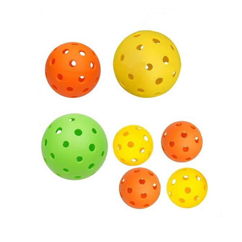 Pickleball PE Rolling Elastic Tpe Stretch Ball Pickleball 26 Holes 40 ...