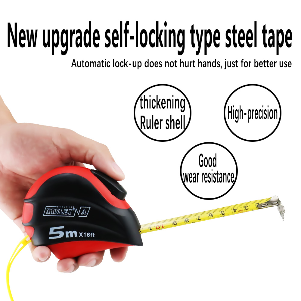 【AiBaby Store】5M Metric British System Auto Lock Measurement Tape 7.5M ...
