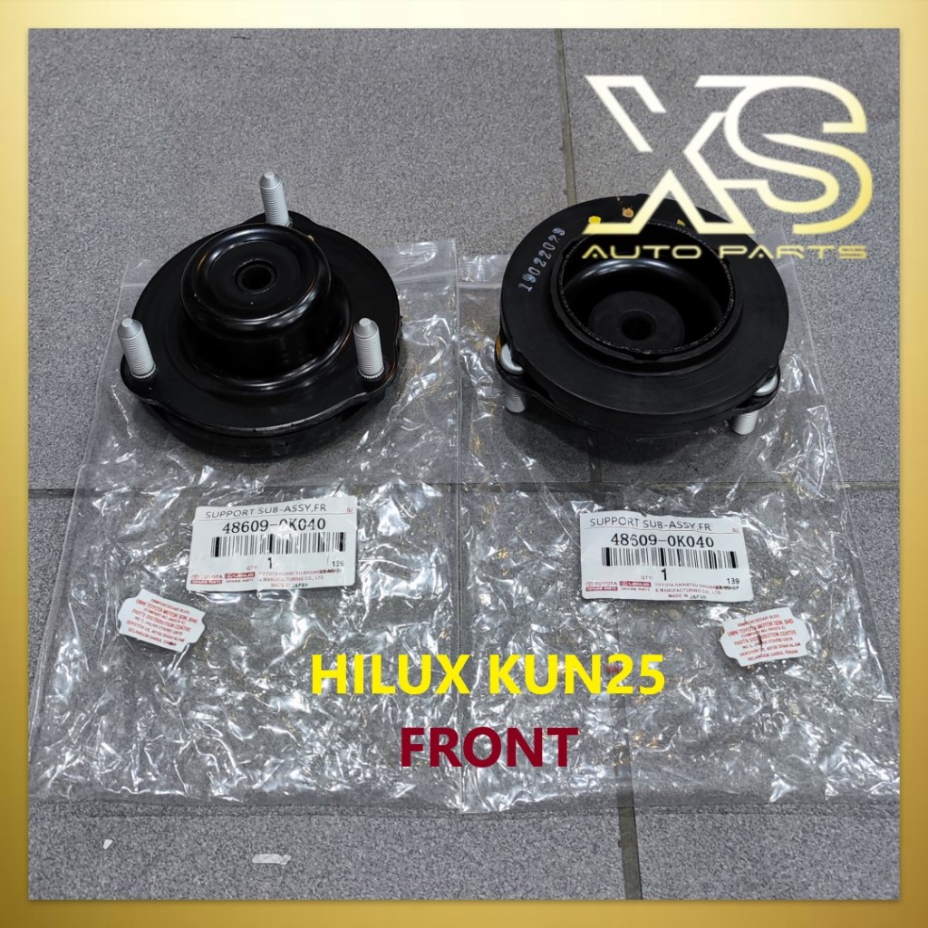 100% ORIGINAL TOYOTA FRONT ABSORBER MOUNTING HILUX KUN25 48609-0K040 ...