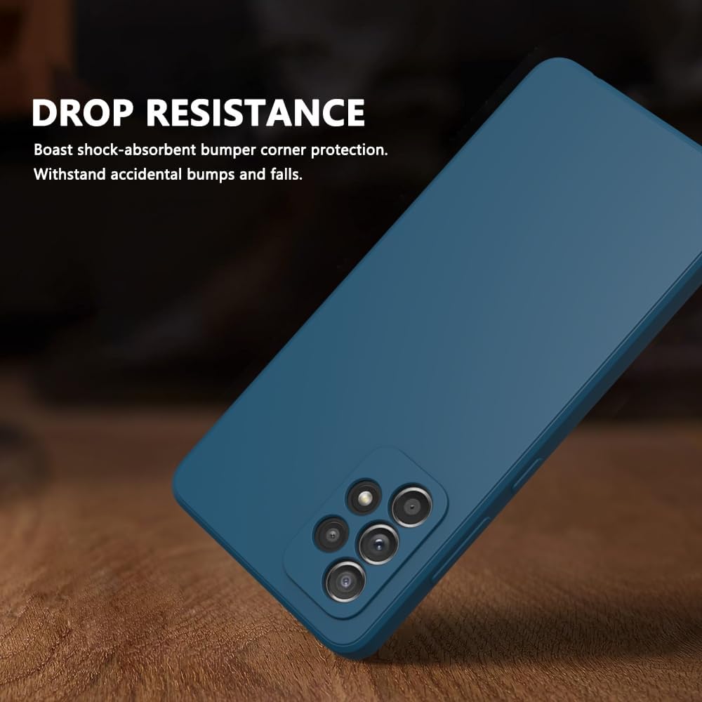 Samsung Galaxy A73 Silicone Back Case - Slim, Lightweight, and Durable ...