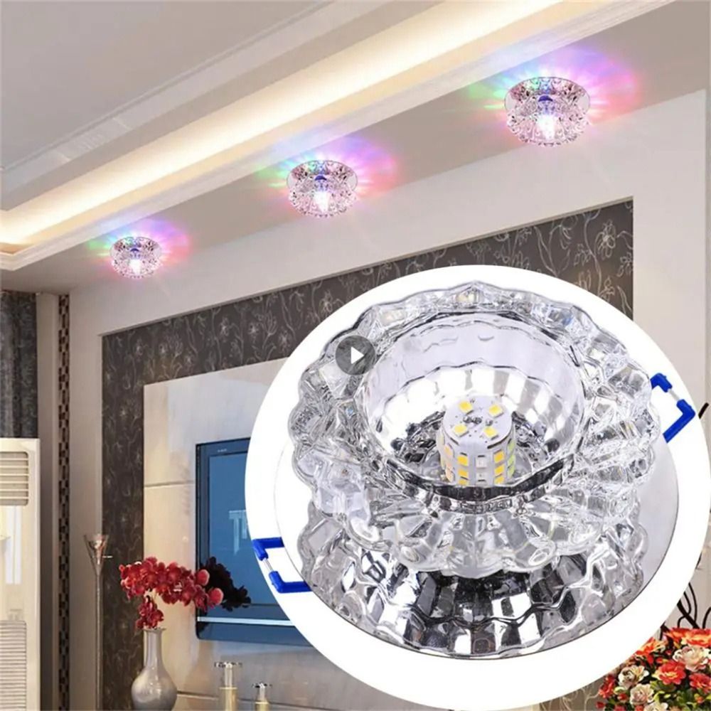 Multicolor Downlight 3W LED Ceiling Lights 220V Balcony lamp Surface ...