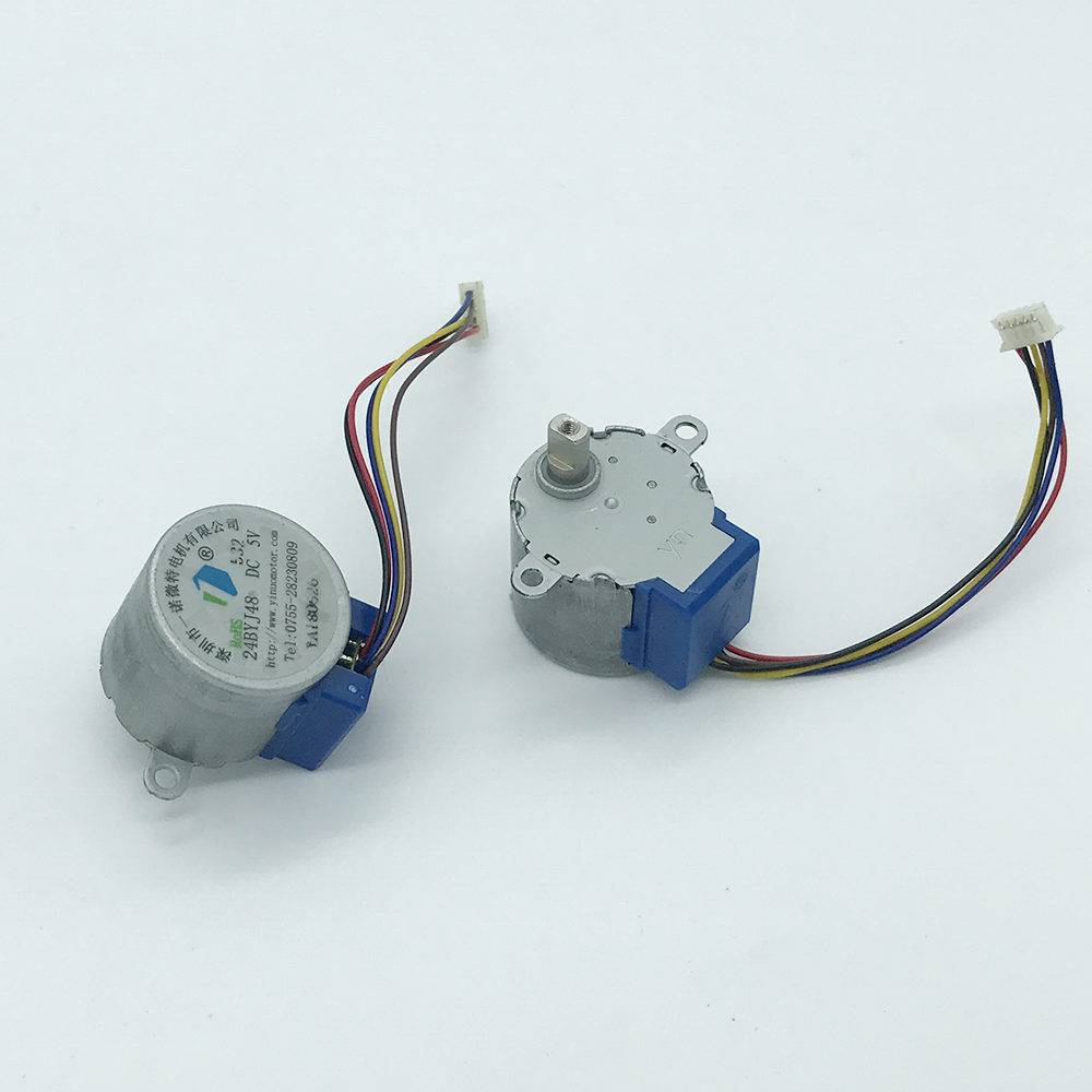 24byj Mini 24mm Stepper Motor Dc 5v 4-Phase 5-Wire Stepper Motor Long ...