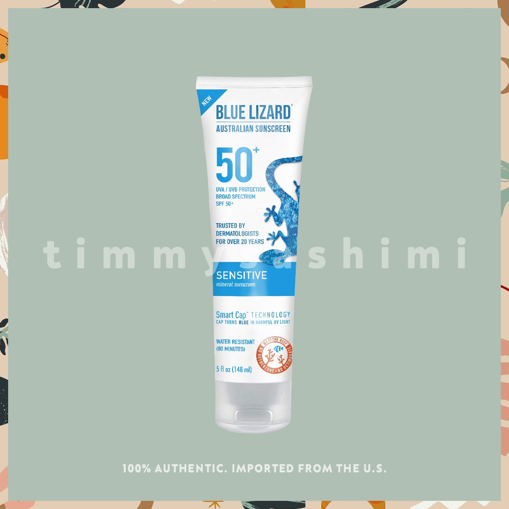 BLUE LIZARD Sensitive Mineral Sunscreen SPF50+ / SPF30+ | Lazada PH