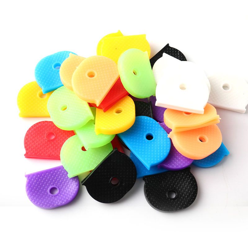 32Pc Multi Color Key Cap Covers Key Identifier Tags Soft Silicone ...