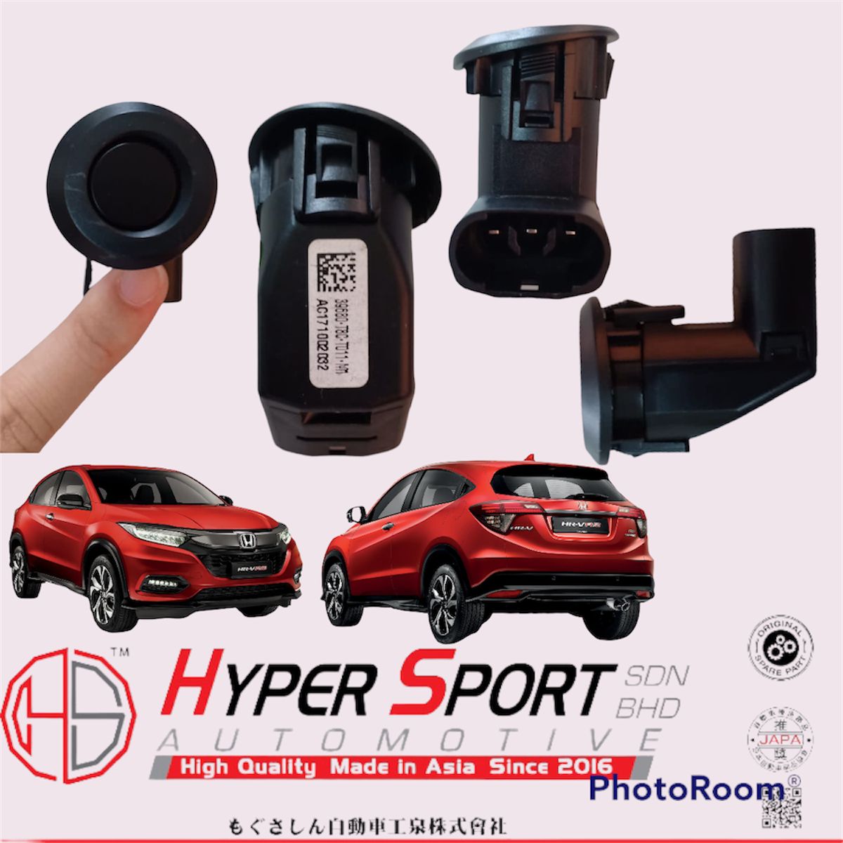 HONDA HRV T7A 1.8 REAR REVER SENSOR (3PIN)(39680-T8C-T01-M1) | Lazada