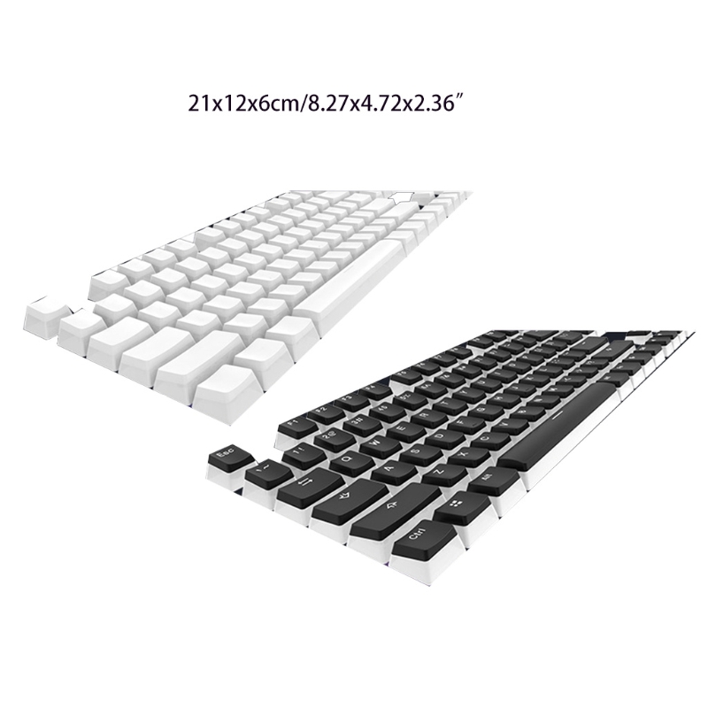 【Good sharing!】104keys / Set PBT Keycaps Backlit Pudding Keycap OEM ...