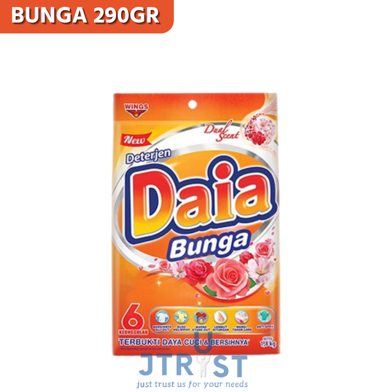 Daia Powder Detergent Gusset Bag 290gr | Lazada Indonesia