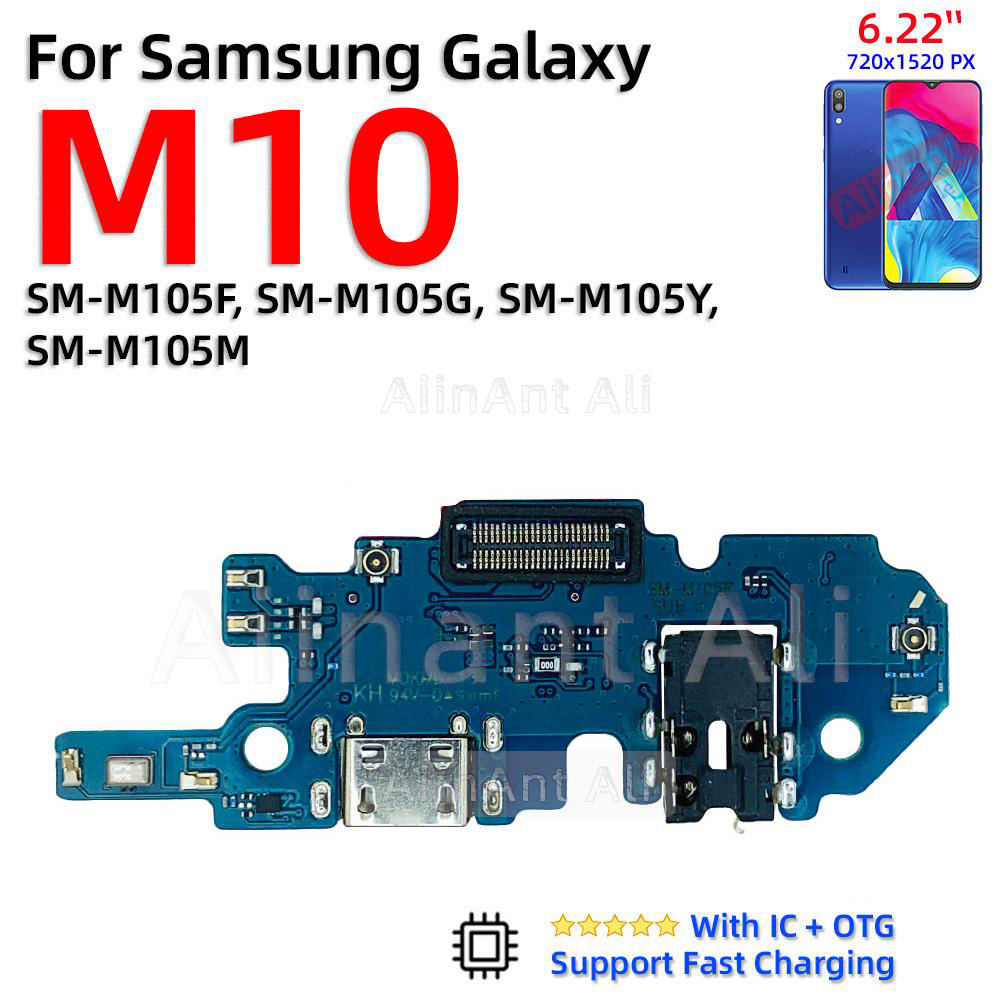 Dock USB Board Connector Charging Flex Cable For Samsung Galaxy M01 ...