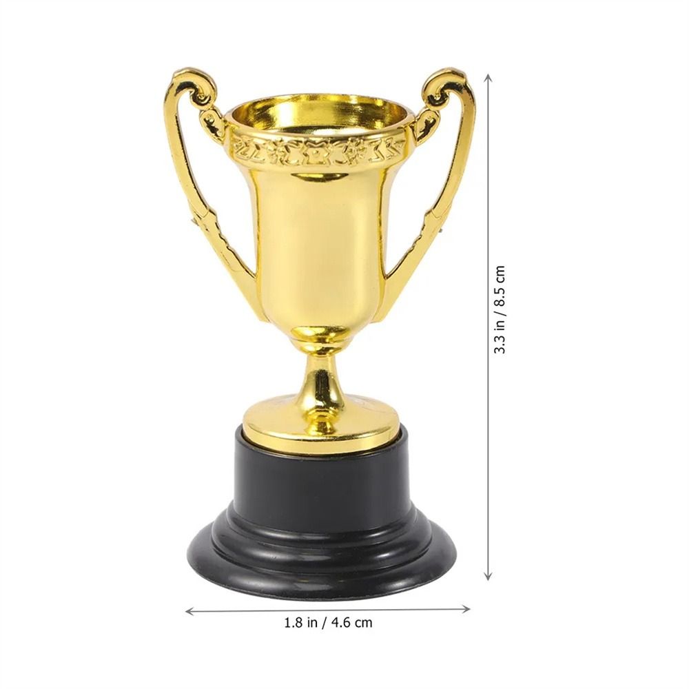 5Pcs Children Toys Sports Award Plastic Reward Trophy Mini Trophy Small ...