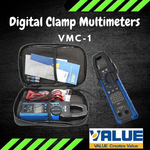 VALUE Digital Multi Clamp Meter VMC-1 电工仪表 手持式钳表 VMC-1 钳形表 | Lazada