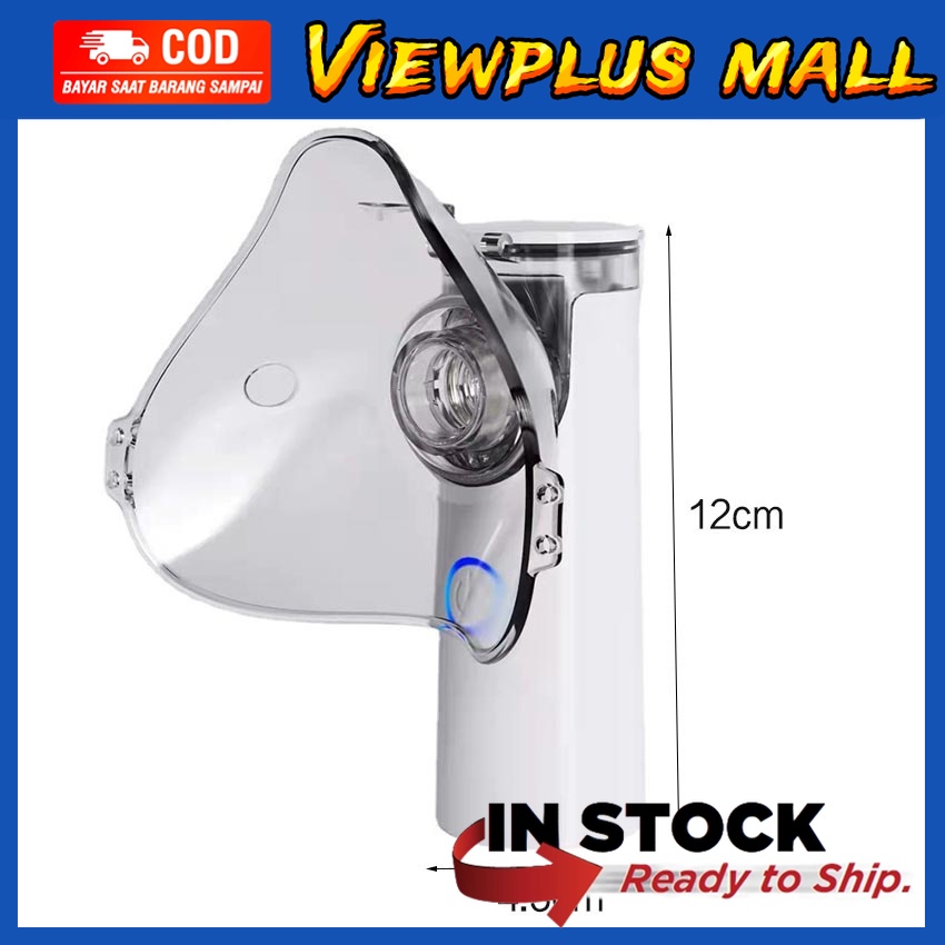 Nebulizer Portable Alat Inhalasi Uap Terapi Pernapasan Asma Batuk ...