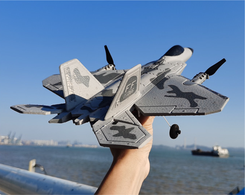 rc airplane 4 channels F-22 with Gyroscope rc toy plane | Lazada PH