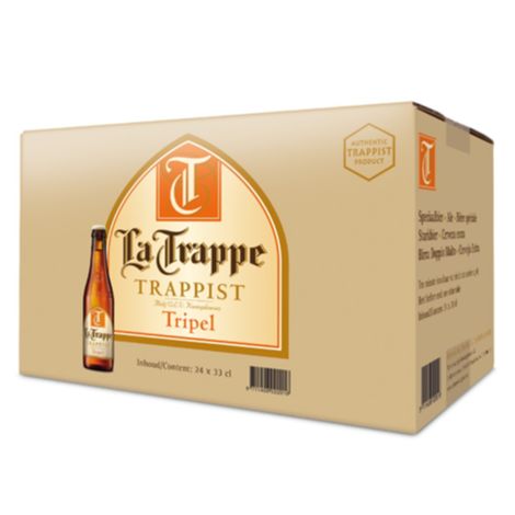 La Trappe Trappist Tripel - Belgium Craft Beer (24 bottles x 330 ml ...