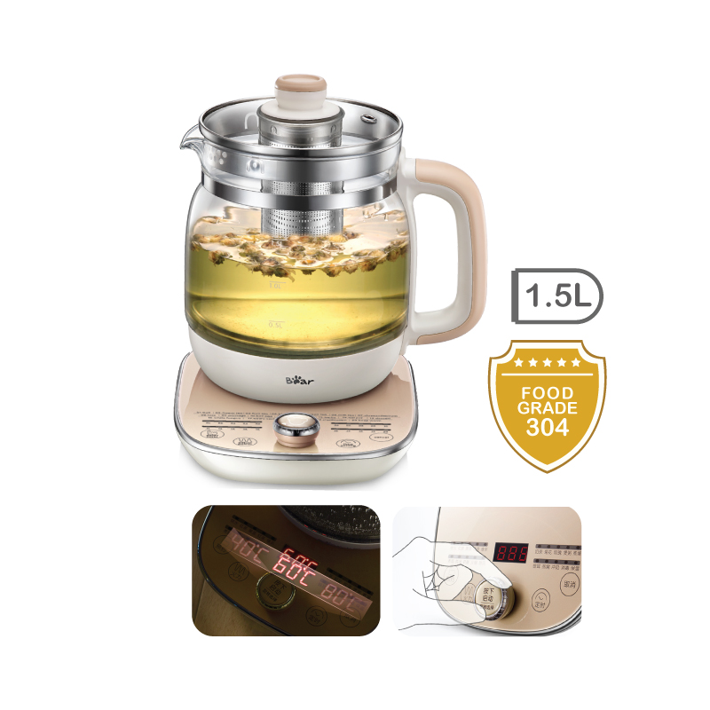 Bear Electric Health Kettle multi-function Kettle Tea Office 20 press ...