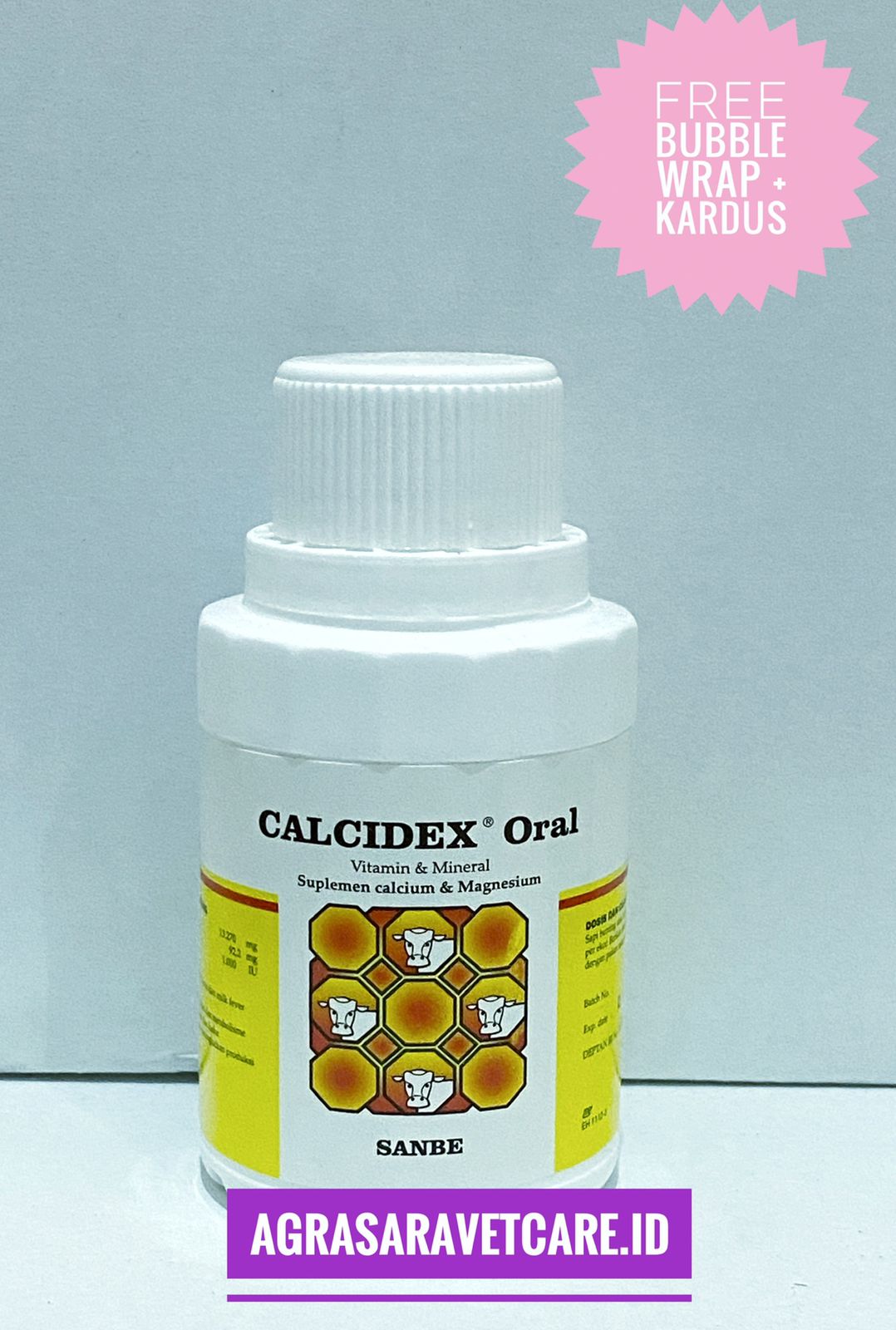 CALCIDEX ORAL 100 ML- calsium mineral oral hewan ternak | Lazada Indonesia