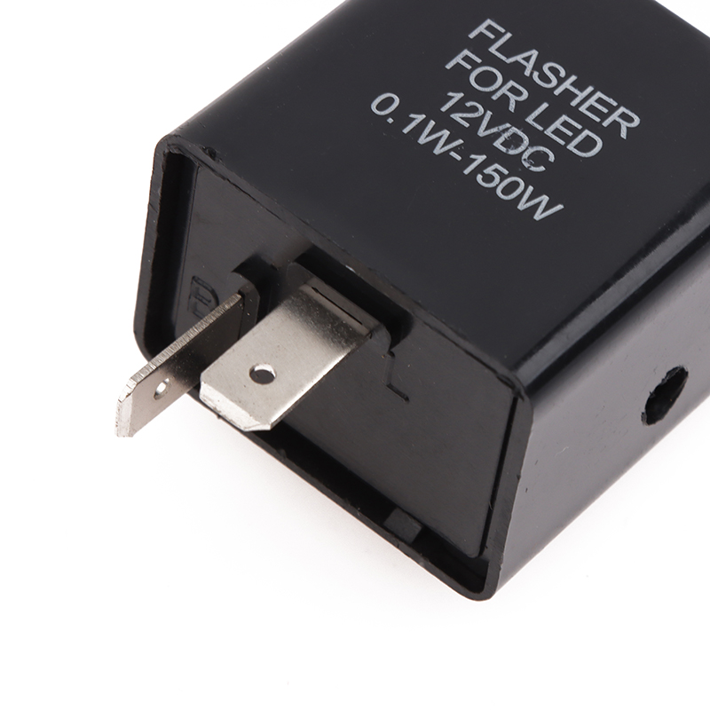 Motorcycle Accessories 2 Pin LED Flasher Relay With Buzzer 12V ...