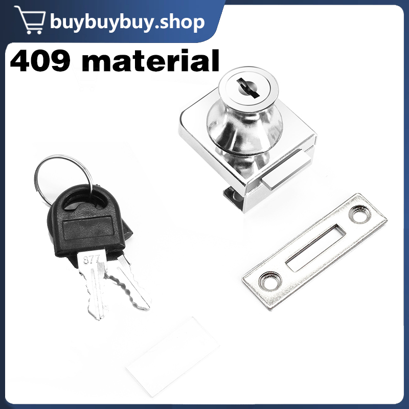 407/409 Showcase Lock Display Cabinet Lock Single Double Door Lock For ...