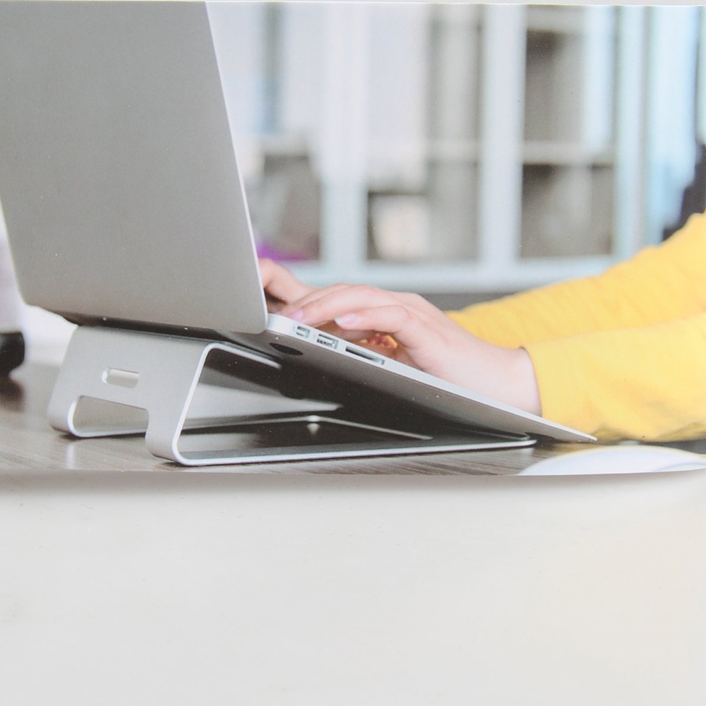 【New arrival】Aluminum Laptop Stand Tablet Holder Cooling Desk Pad ...