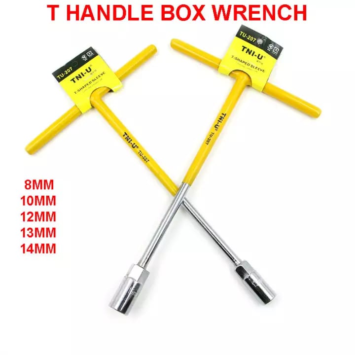 T-Socket Wrench Set | Rubber Handle Wala Mazboot Tool | 8mm, 10mm, 12mm ...
