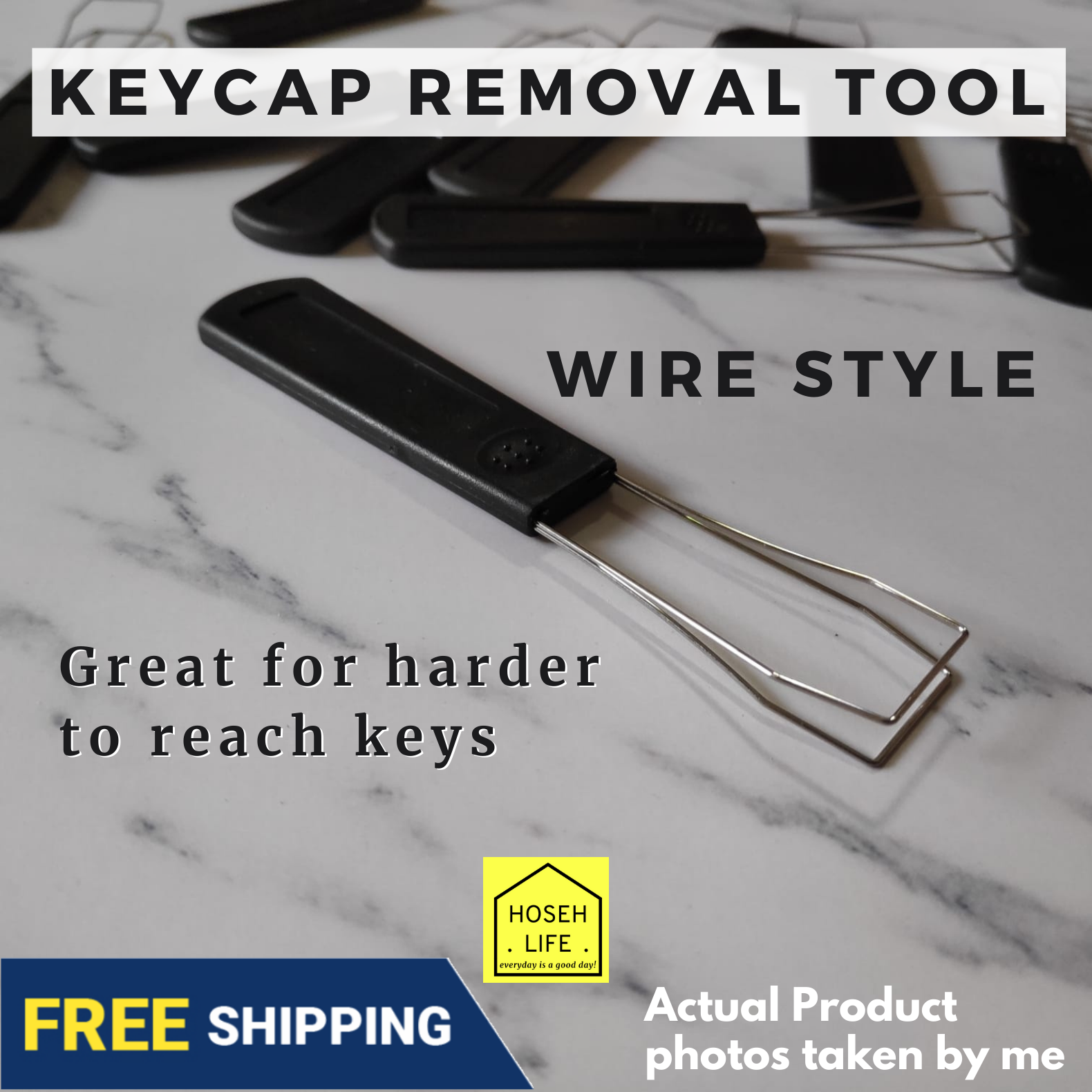 [SG instocks] Keycap Removal Tool Mechanical Keyboard Keycap Puller ...