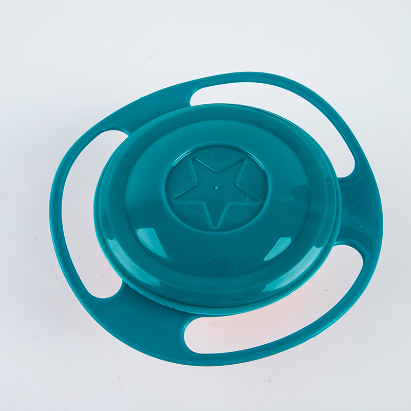 Gyro Bowl Dishes Anti Spill Bowl Smooth 360 Degrees Rotation Gyroscopic ...
