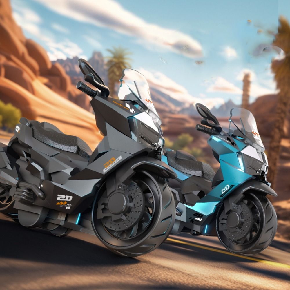 Creative Miniature Alloy Motorcycle Model Inertia Diecast Simulation ...