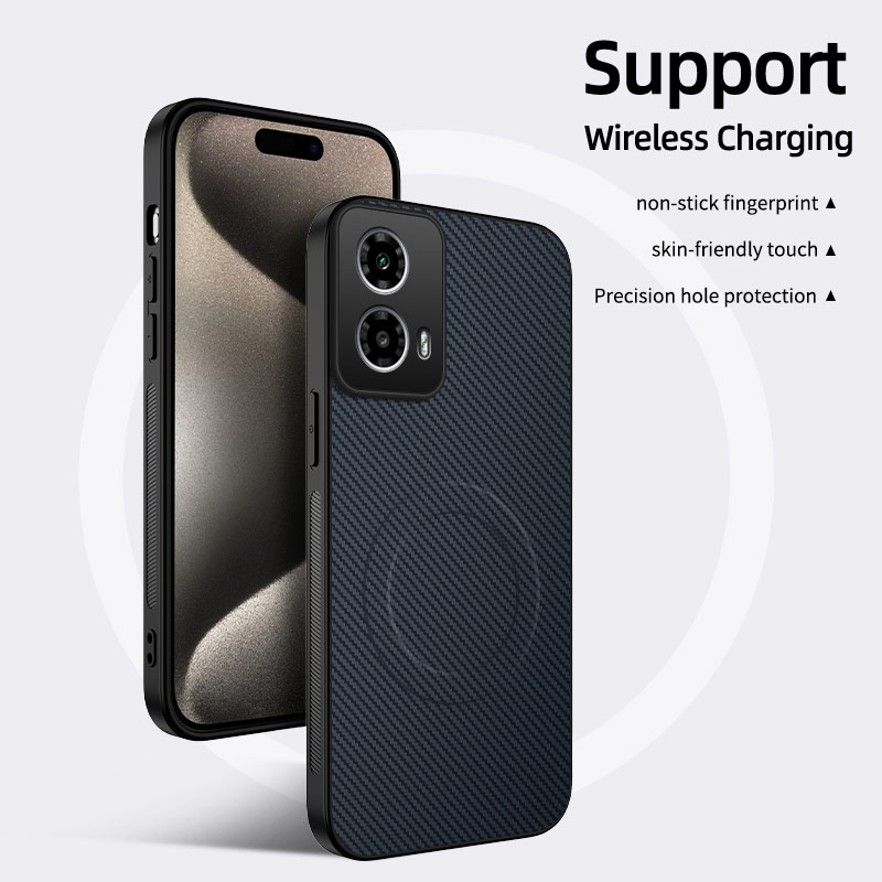For Motorola Moto G85 G34 G45 Case Phone Cover Support Wireless ...