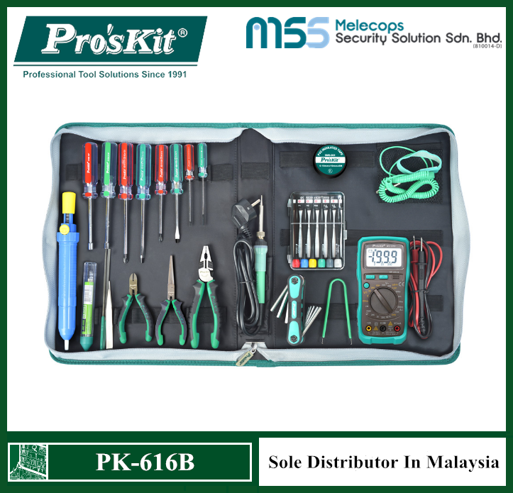 Pro'skit PK-616B Professional Electronic Tool Kit | Lazada