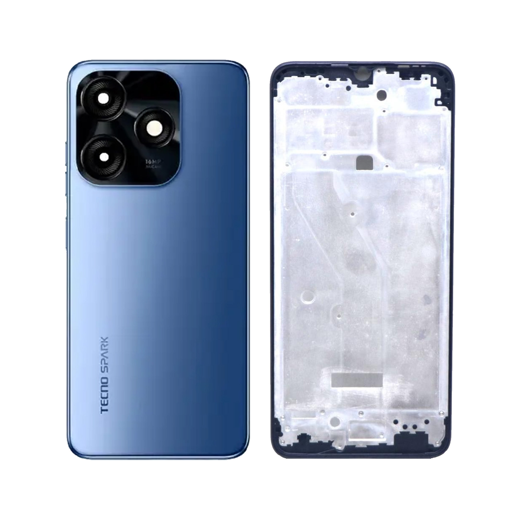 Tecno Spark 10C Rear Complete Body Casing Housing Replacement A+ ...