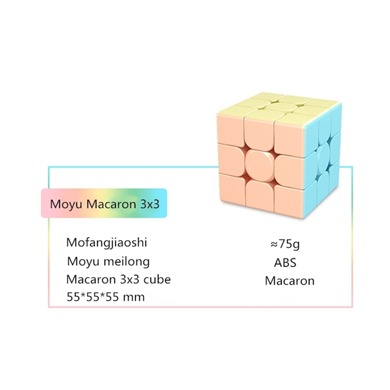 Moyu Macaron Cube Moyu 3x3x3 Cube. Speed Cube Moyu 2x2 Cubeame Cube For ...