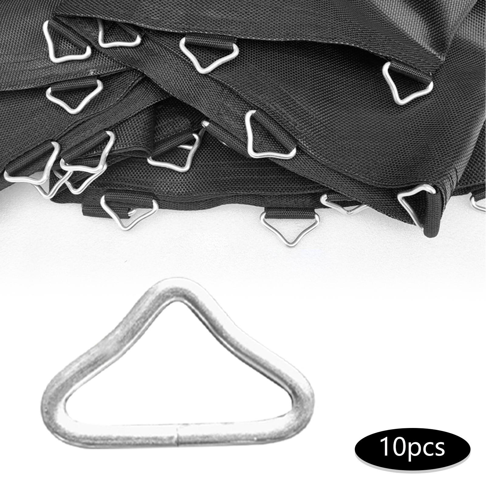Tasico 10Pcs Triangle Buckle Spring Buckles with Webbings for Kids ...
