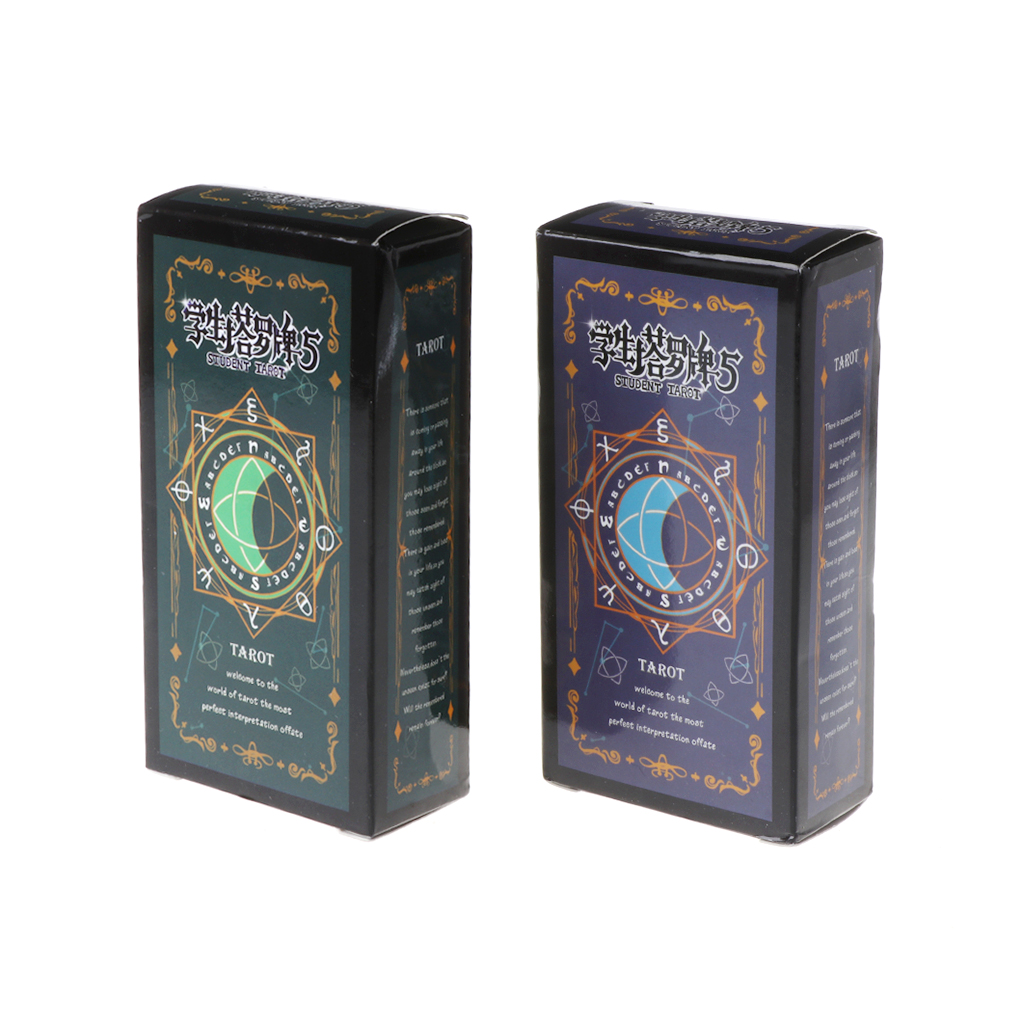 【The Timber Loft】Student Tarot Cards With Colorful Box Mysterious ...