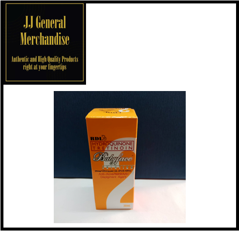 RDL Babyface Hydroquinone Tretinoin Solution #2 30ml | Lazada PH
