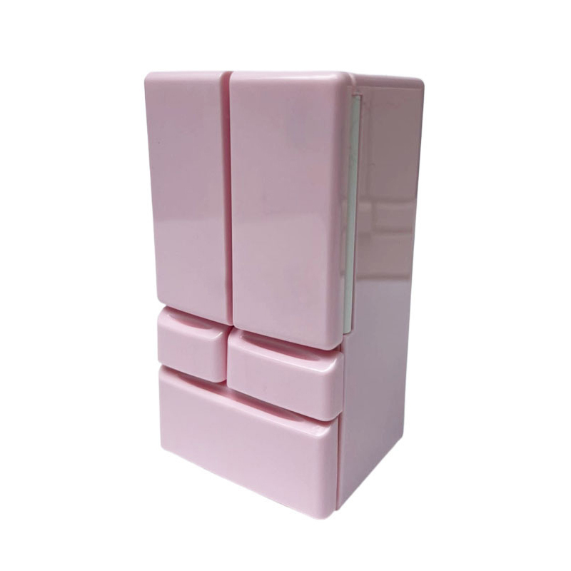 1:12 Dollhouse Mini Plastic Miniature Fridge Refrigerator Simulation ...