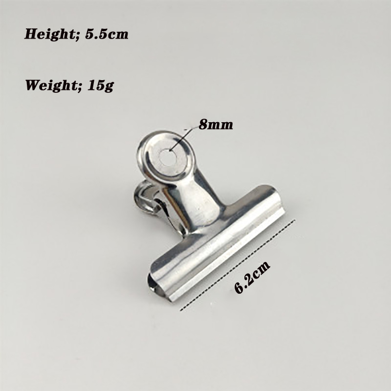 Heavy Duty Bulldog Clips Large Metal Binder Clips Grip Clamp For ...