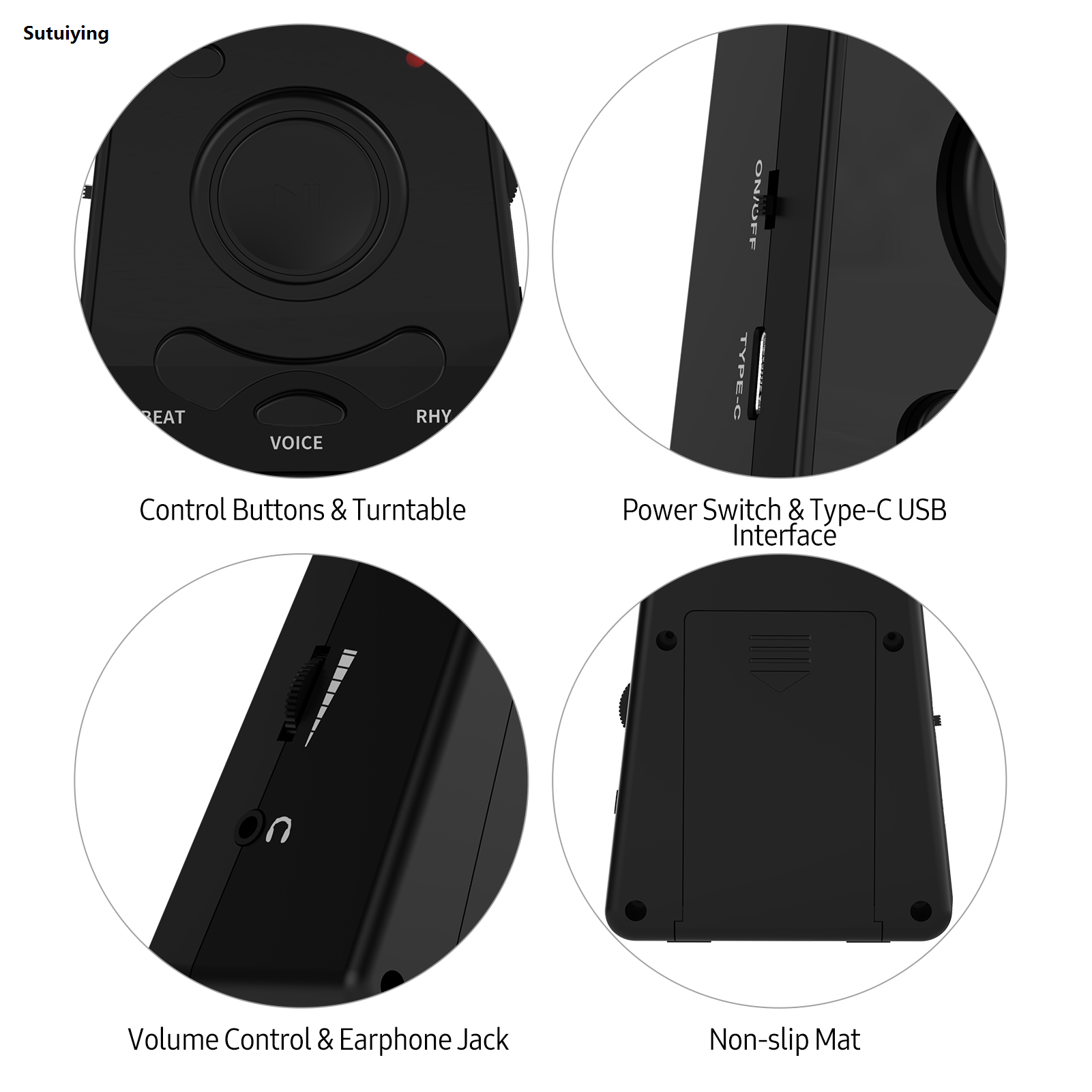 Sutuiying Electronic Digital Metronome Timer Universal Electronic ...